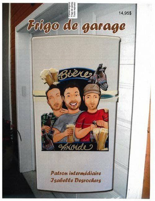 Frigo de garage/ISABELLE DESROCHERS – boutiqueiletaitunefois.com